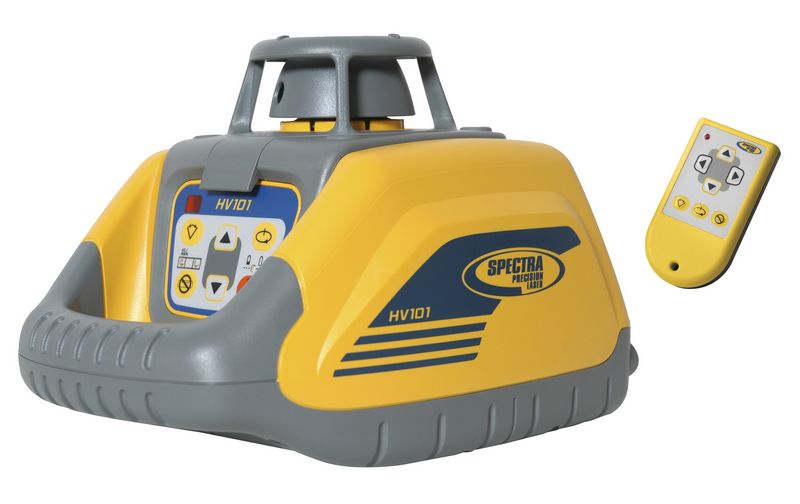 Spectra Rotationslaser HV101 m/RC 601, u/modtager | Carl Ras