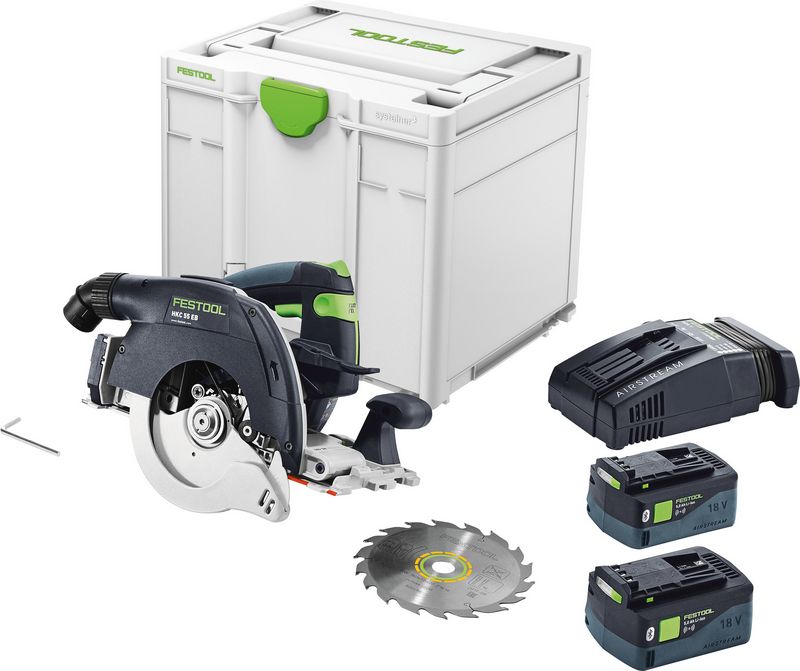 Festool Rundsav 18V HKC 55 5,0 EBI-Plus-SCA | Carl Ras