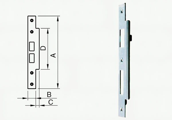 Assa Abloy Slutblik 802.660-35mm v | Carl Ras