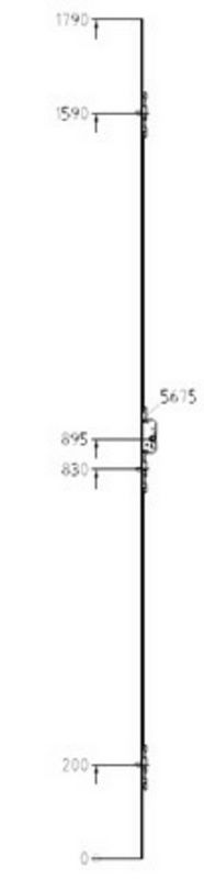 Assa Abloy Paskvil 719-1790-25-3 dorn 25 mm | Carl Ras