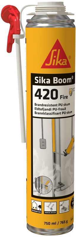 Sika Fugeskum Boom-420 fire PU 750 ml | Carl Ras