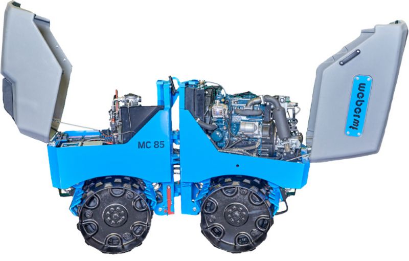 Weber MT Råjordskompaktor MC85 diesel | Carl Ras