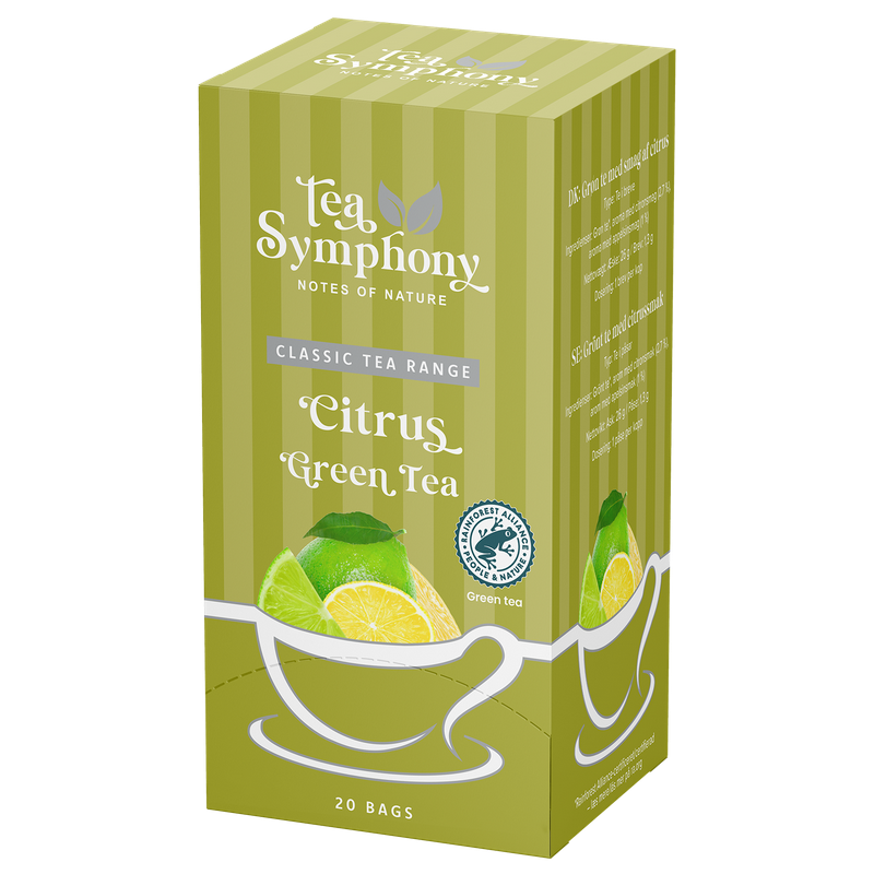 Tea Symphony The Green Citron tea, pk á 20 breve | Carl Ras