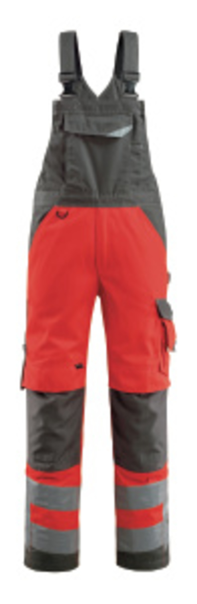 Mascot Overall Hi-vis 15569 rød/mørk antracit, str. 90C50 | Carl Ras