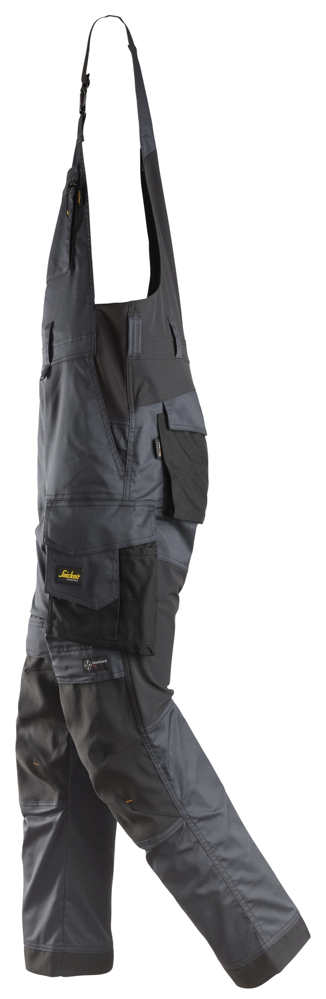 Snickers Overalls 6051 koksgrå/sort, str. 150 | Carl Ras