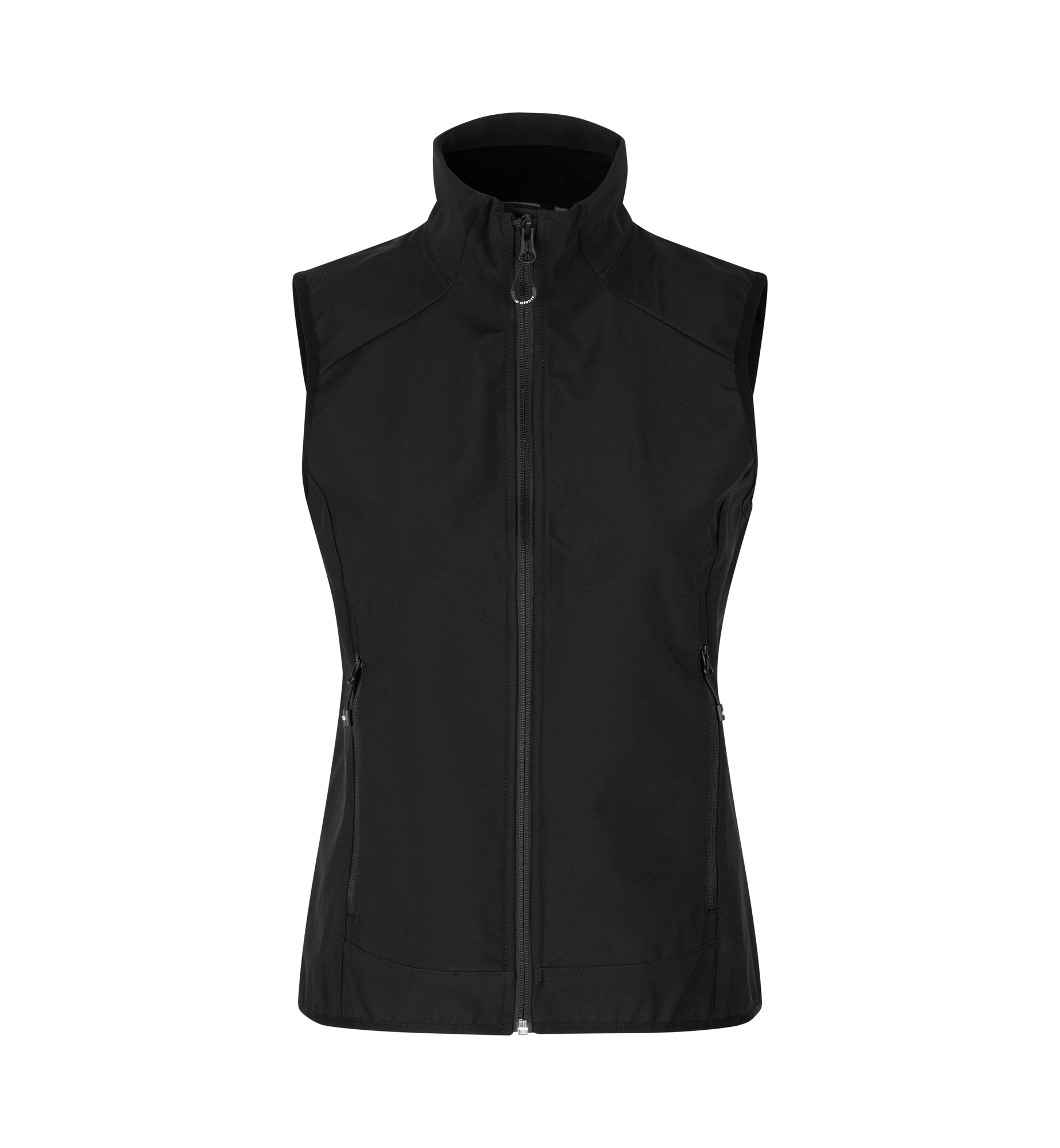ID Identity Softshell vest 0825 Dame Sort, str. XL | Carl Ras