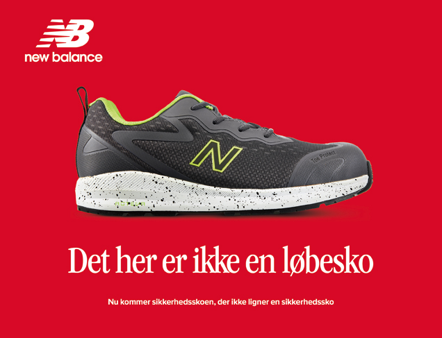 Køb New Balance sikkerhedsfodtøj til alle formål hos Carl Ras